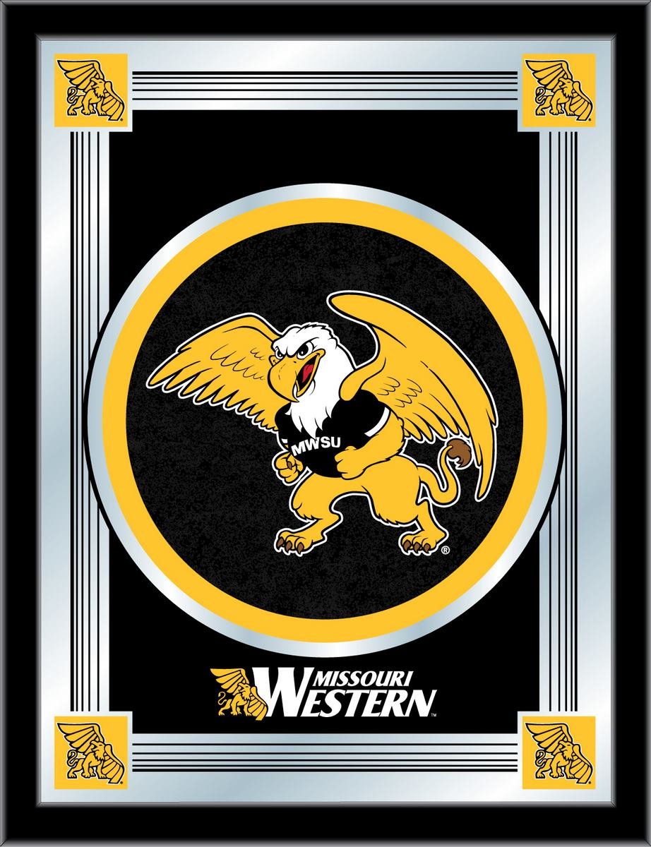 Missouri Western State Logo Mirror 17x22 w/ Official College Logo ...