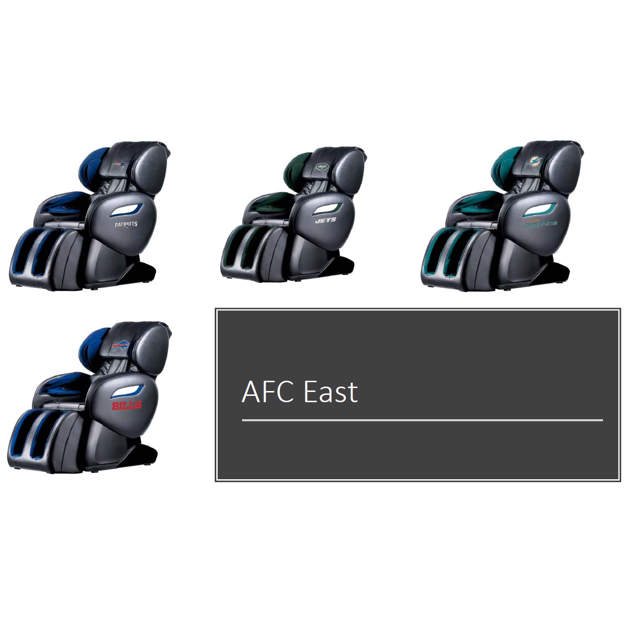 Officially Licensed NFL Massage Chair