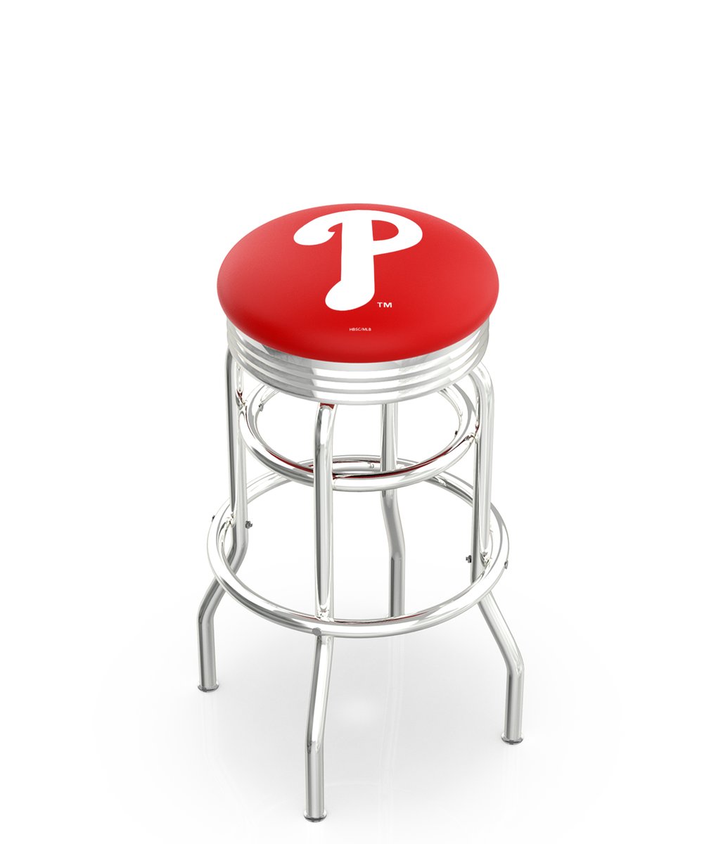 Bar Stool :: L7C3C Philadelphia Phillies Swivel Bar Stool