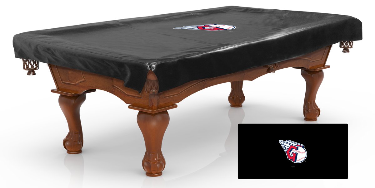 Pool Table Cover :: Cleveland Guardians Pool Table Cover