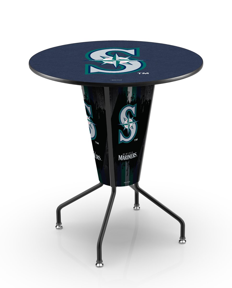 Pub Table :: L218 Seattle Mariners Lighted Pub Table