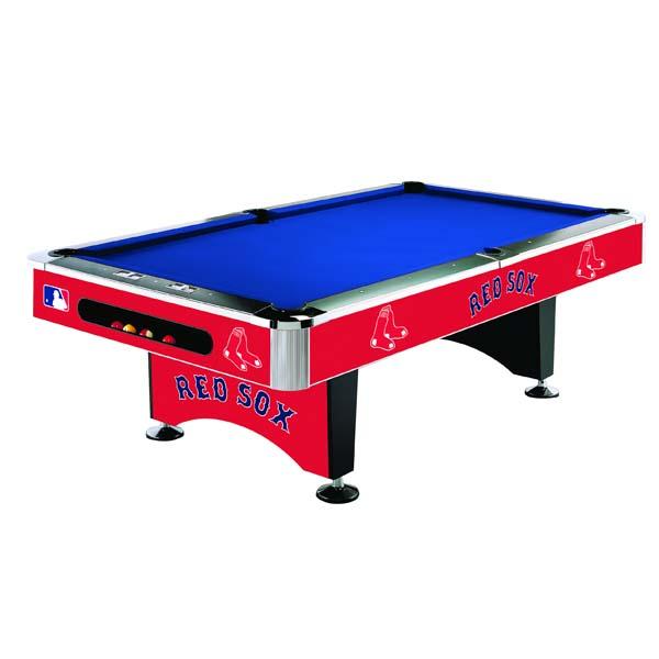 Boston Red Sox 8' Pool Table