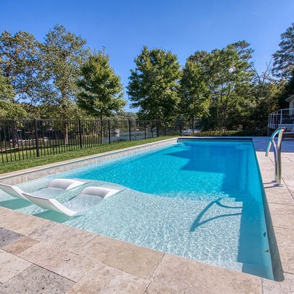 Model D36 Fiberglass Inground by River Pools